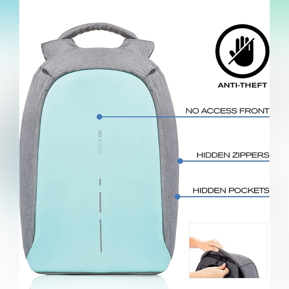 XD Design | Bags | Xd Design Bobby Compact Antitheft Laptop Usb ...